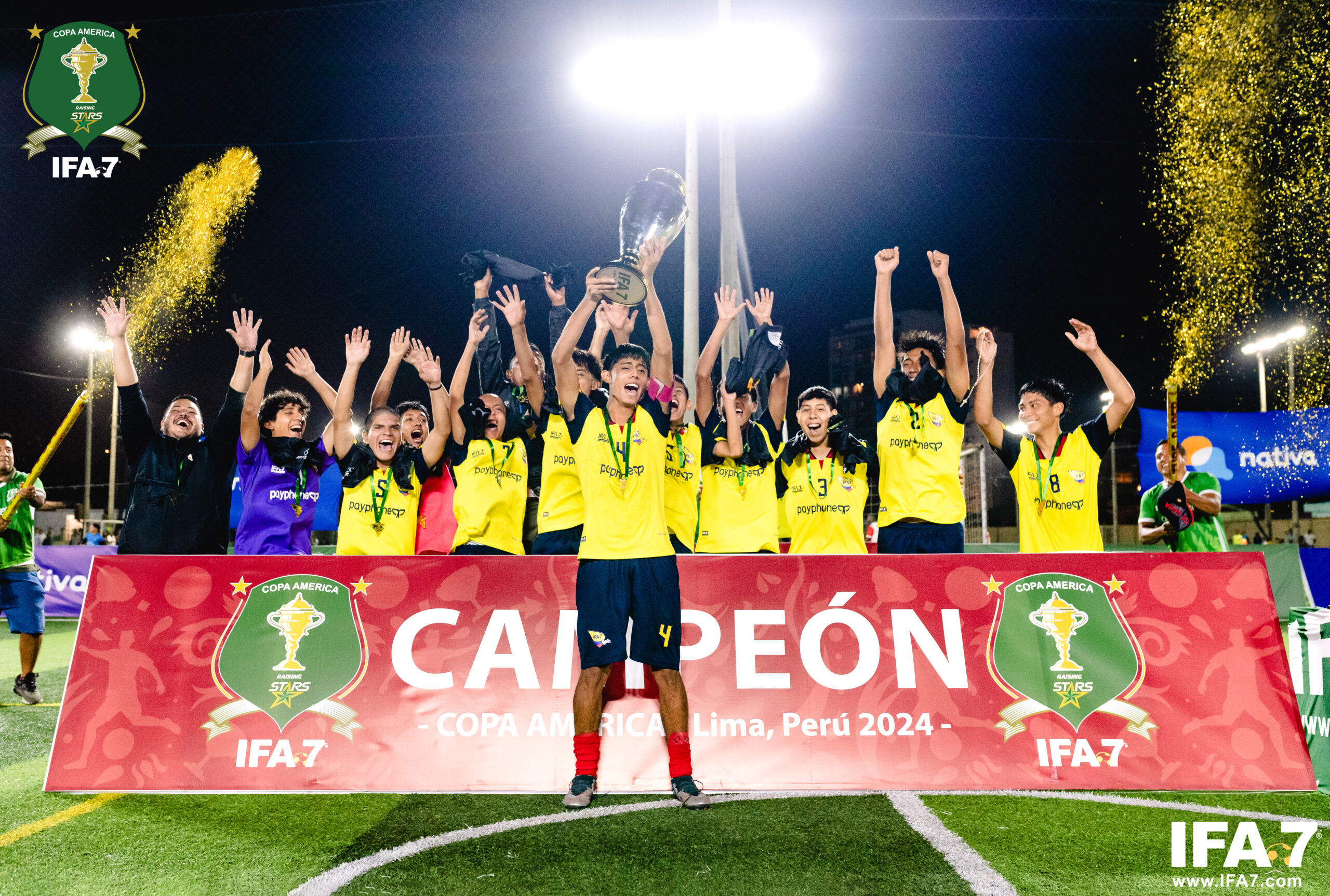 Ecuador Sub18 Campeon de America - IFA7